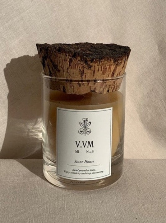 V.VM Home Candle - Stone House – Vicolo Via Mameli